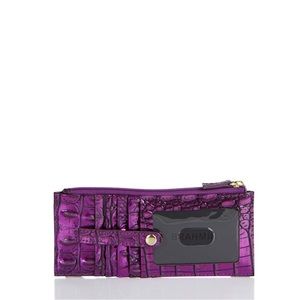 Brahmin | Bags | Brahmin Purple Potion Credit Card Wallet | Poshmark
